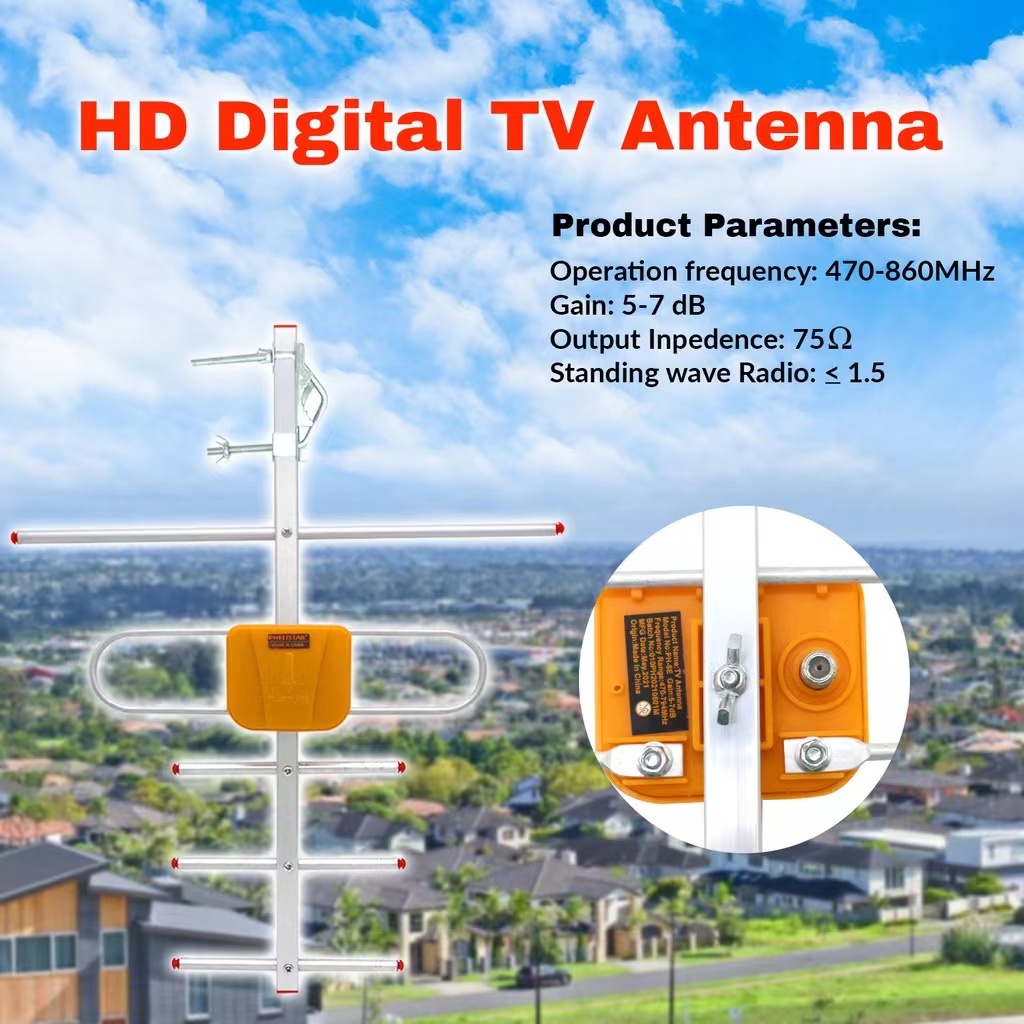 KUKU HD Digital TV Outdoor Antenna | Shopee Philippines