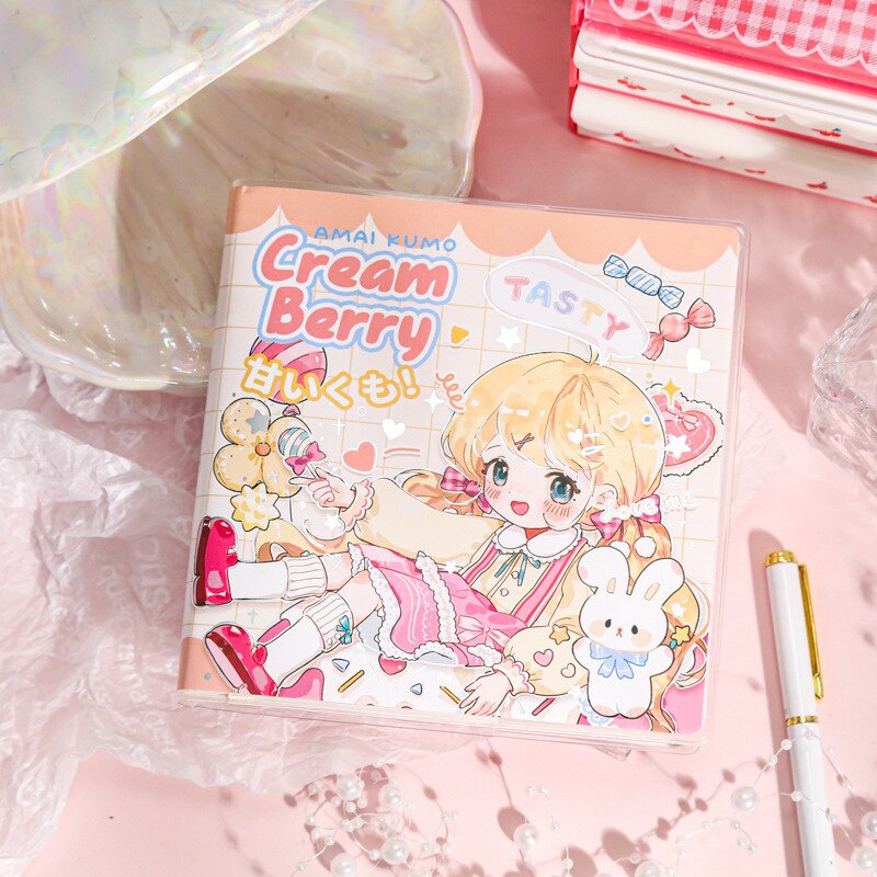 Square Notebook A Little Sweet Cloud Kawaii Girls Cute Cartoon Hand ...