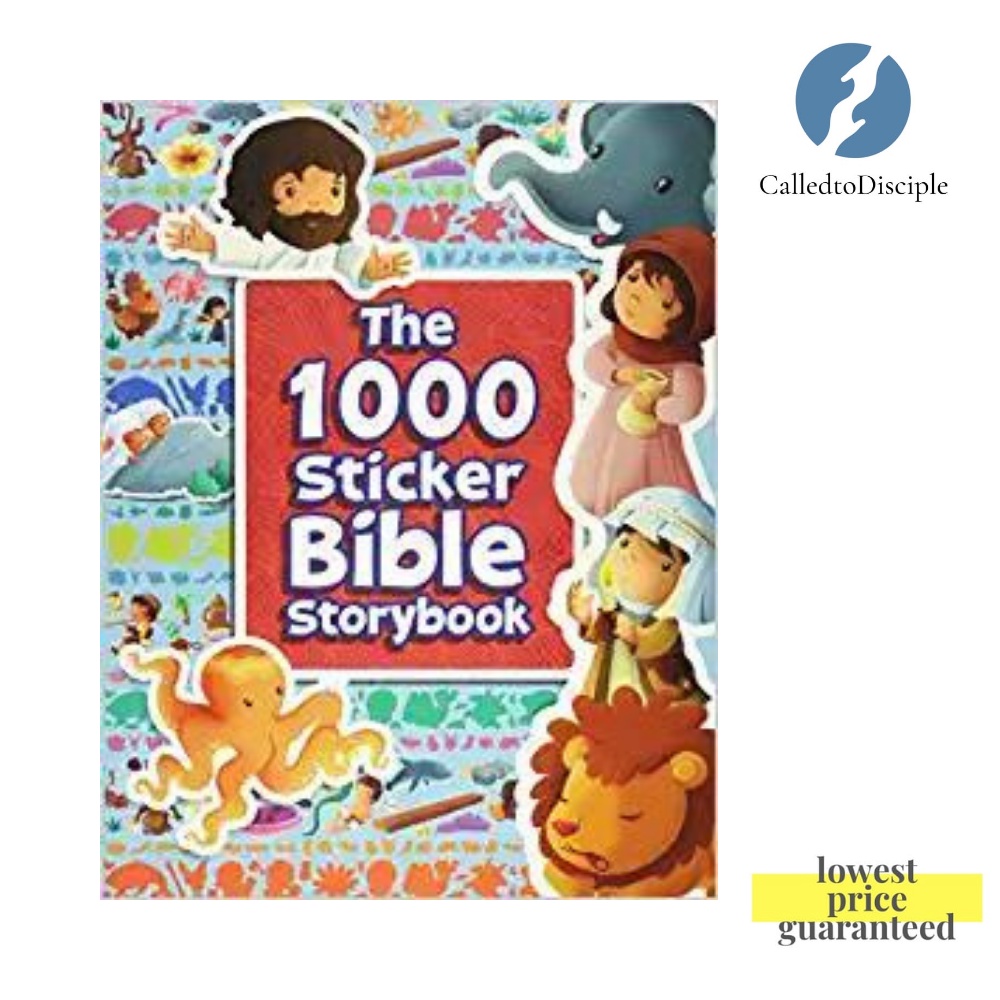 The 1000 Sticker Bible Storybook (Dayspring) | Shopee Philippines