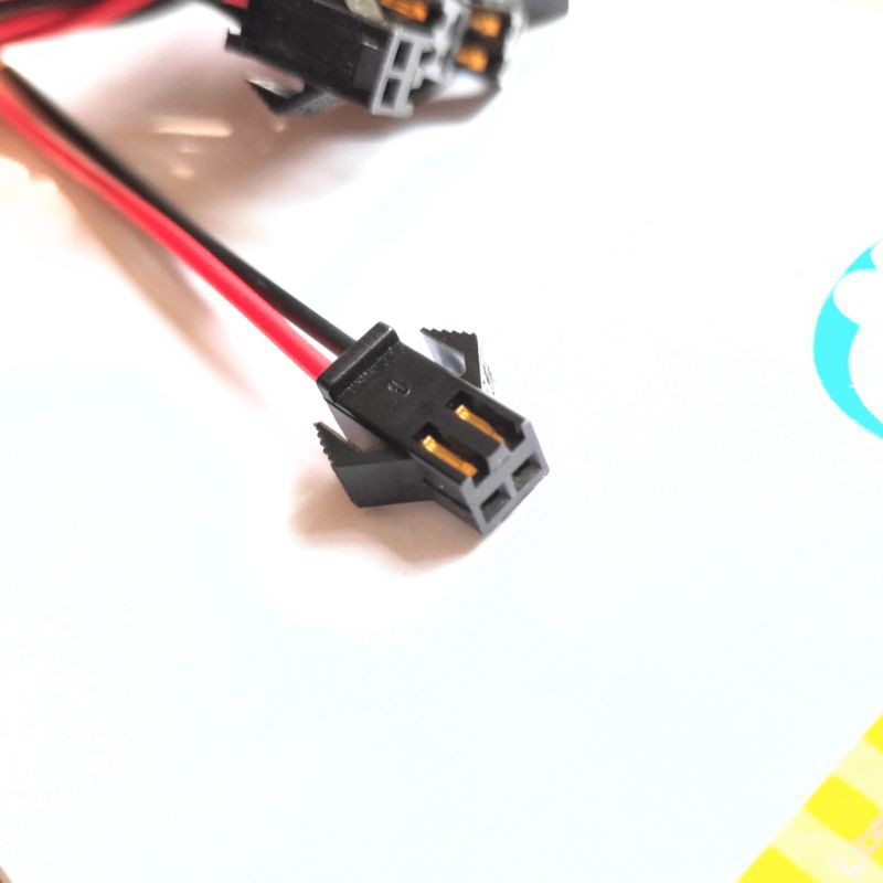 Dc Socket Cable Sm 2 Pin Connector / Male Connector 10 cm | Shopee ...