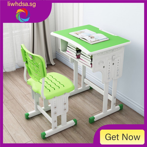 Home Children Study Table High-quality Student Study Desk And Chair Set ...