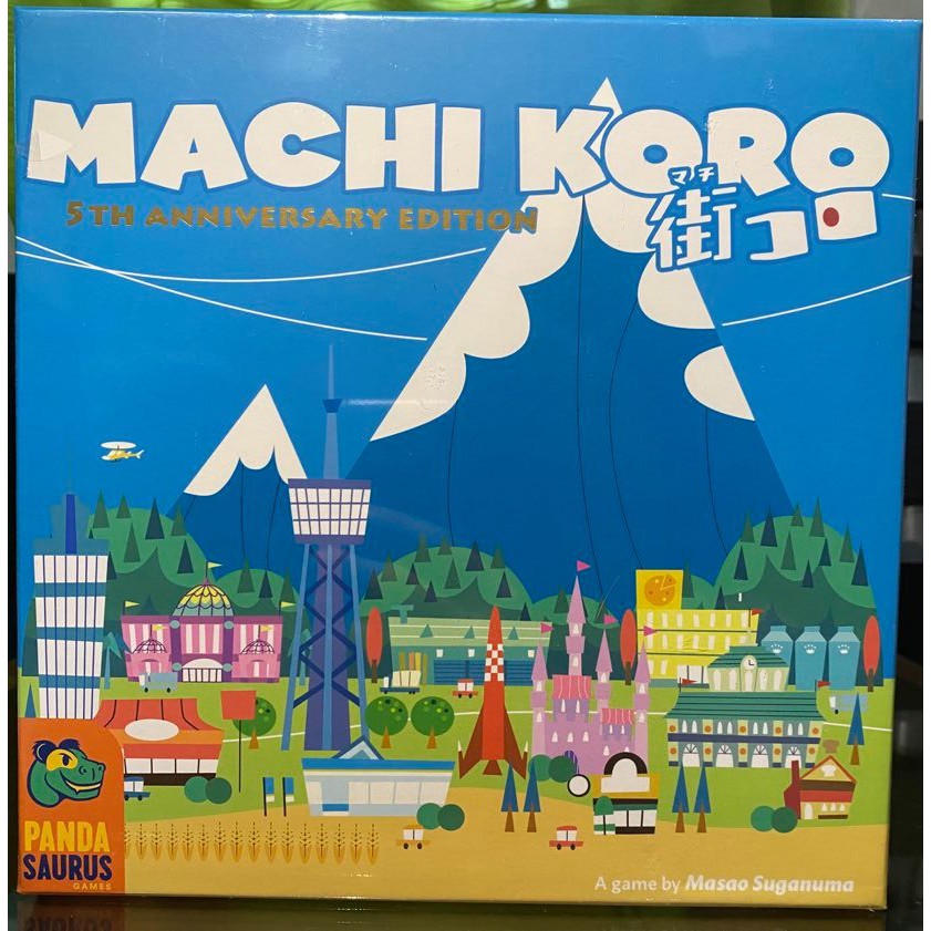 Machi Koro 5th Anniversary Edition Authentic Board Game | Shopee ...