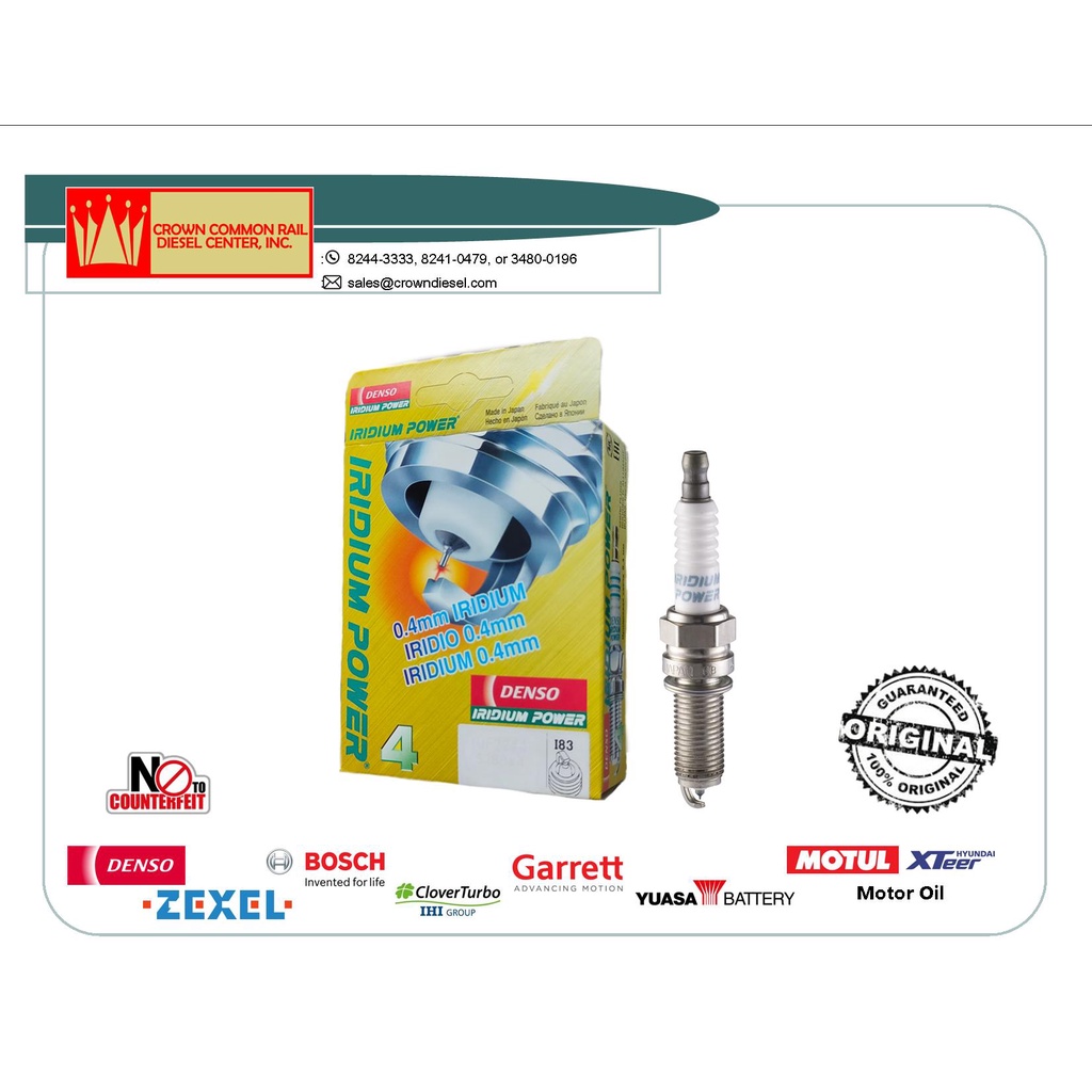 Original DENSO IRIDIUM Spark Plug ITV16TT for Ford Focus (4's) Set ...