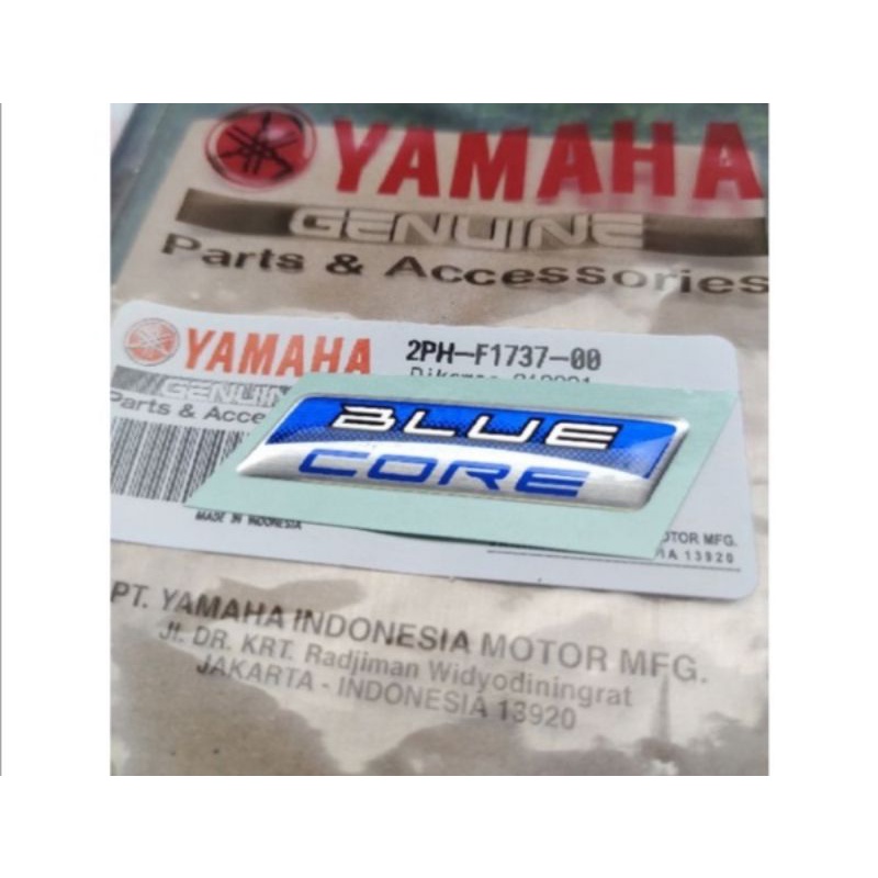 Emblem Bluecore Mio i 125 Genuine Yamaha | Shopee Philippines