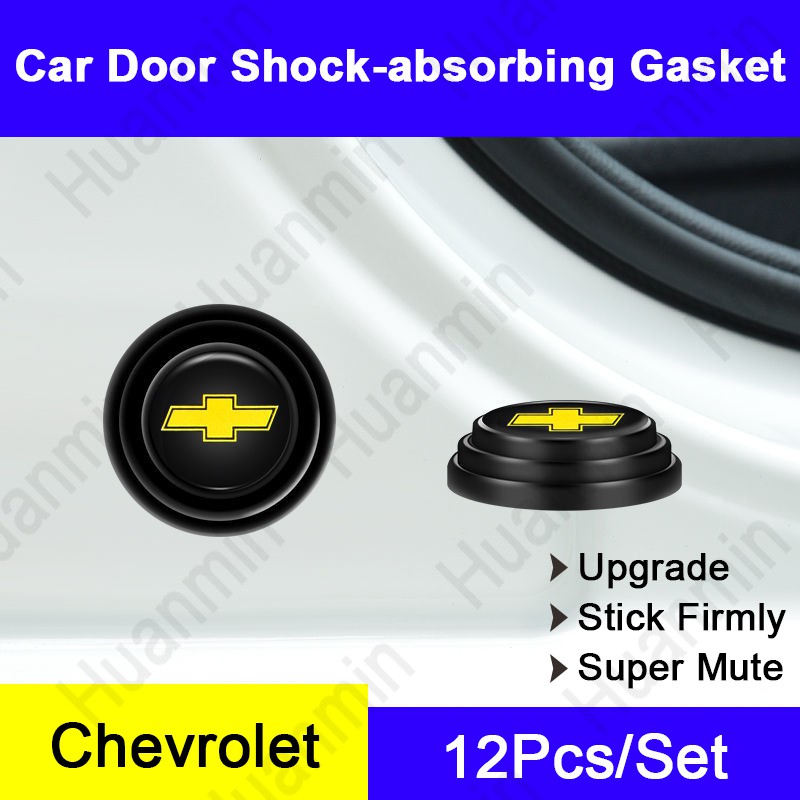 12Pcs Chevrolet Car Door Shock-absorbing Pad, Anti-collision Protection ...
