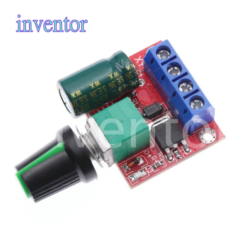 Mini DC-DC 4.5V-35V 5A 90W PWM DC Motor Speed Controller Module Speed Regulator Control Adjust ...