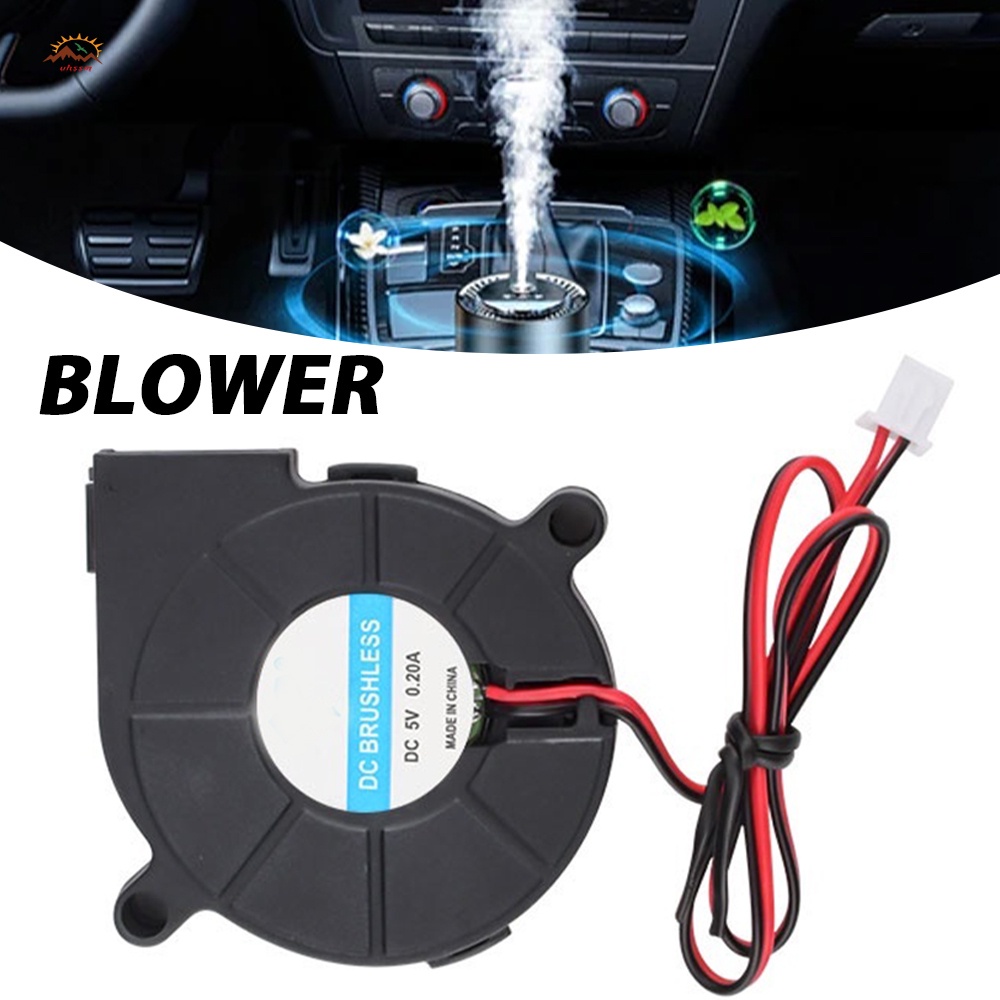 DC Turbo Fan 5V/12V/24V Silent Oil-Containing Micro Micro Centrifugal ...
