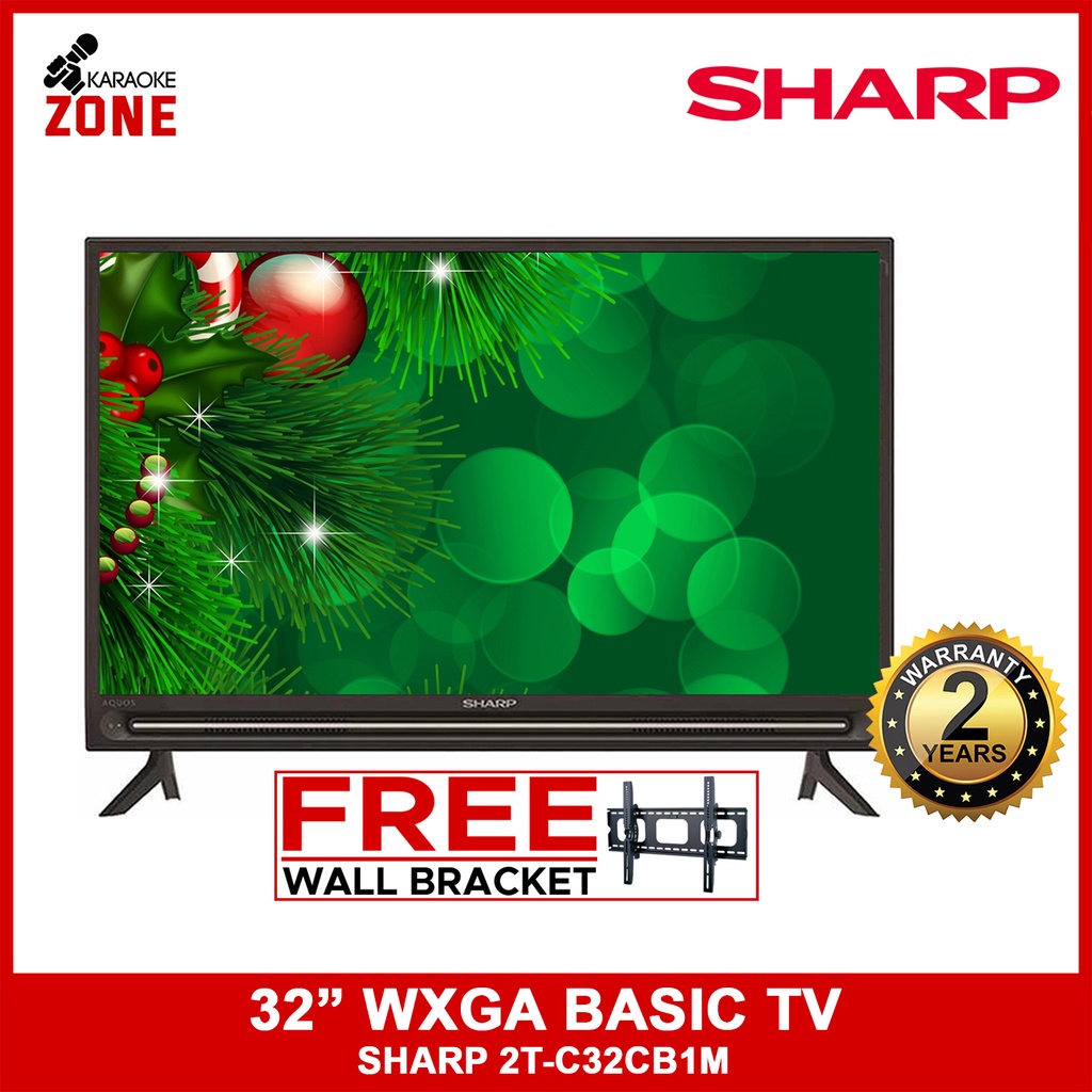 Sharp 2T-C32CB1M 32" WXGA BASIC TV (2 Years Warranty) / Sharp 32 Basic ...