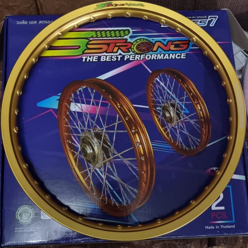 STRONG RIM Broken Size 1.2x17/1.4x17 with free Tshirt | Shopee Philippines