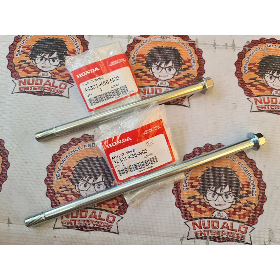 Genuine Wheel Axle RS150 / GTR150 / WINNER X (PRICE EACH) | Shopee ...
