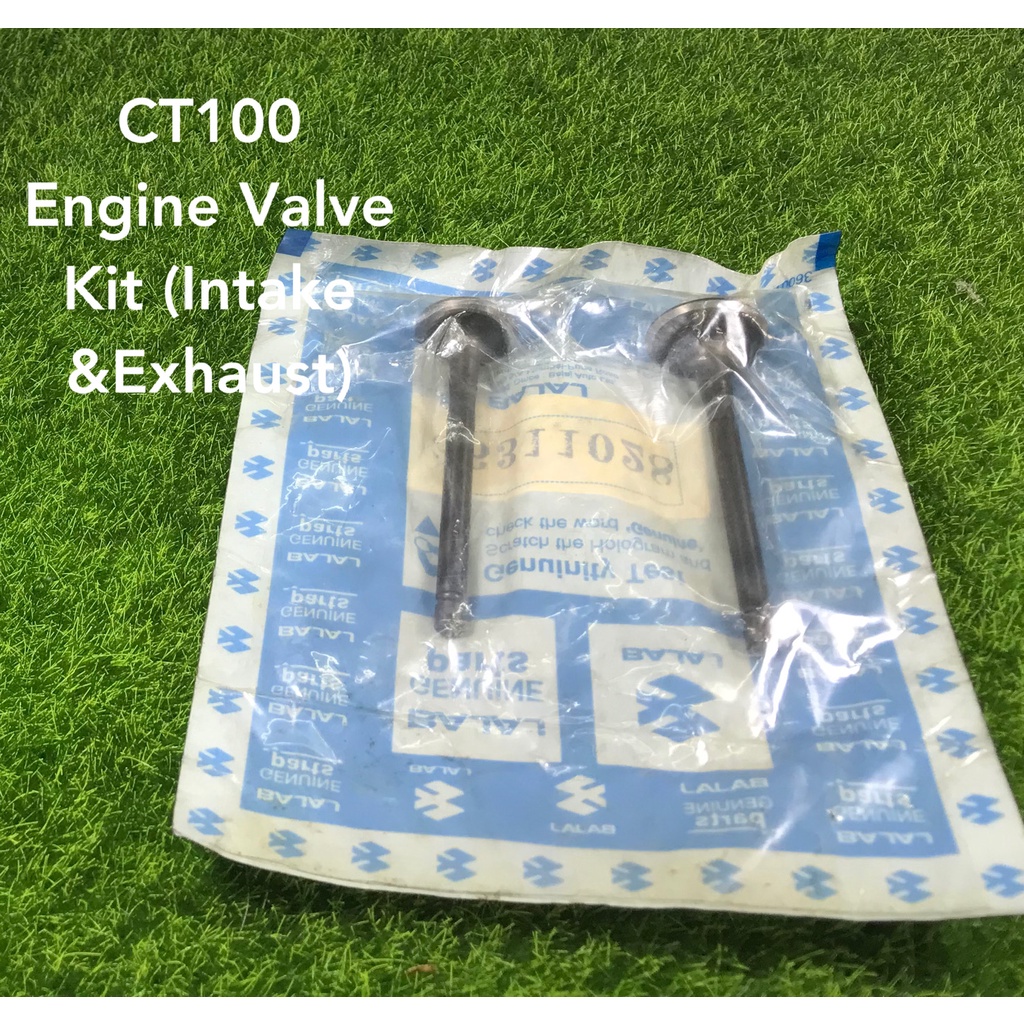 Original CT100 Engine Valve Kit (Intake & Exhaust Valve) Genuine ...