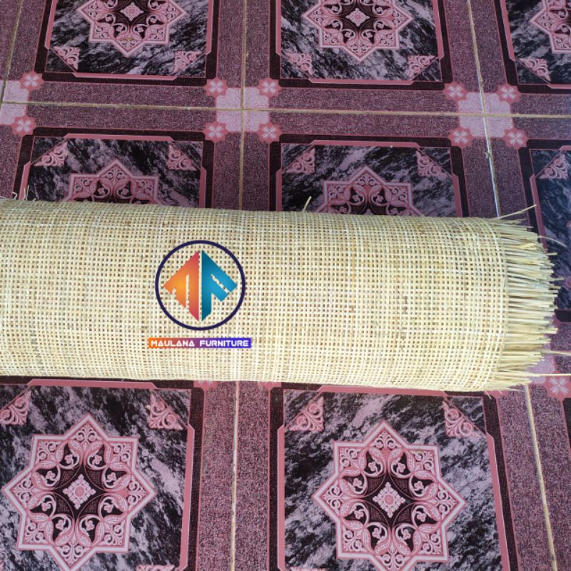 Woven rattan sheet with square / 50cm bleaching box motif | Shopee ...