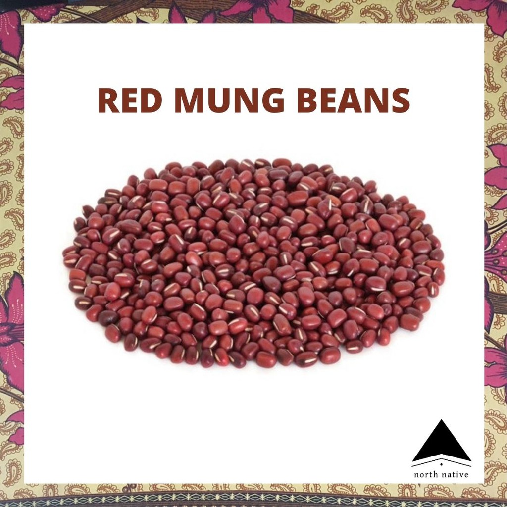 Red Mung Beans / Adzuki Beans, 1kg, Whole Dried and Sproutable, High ...