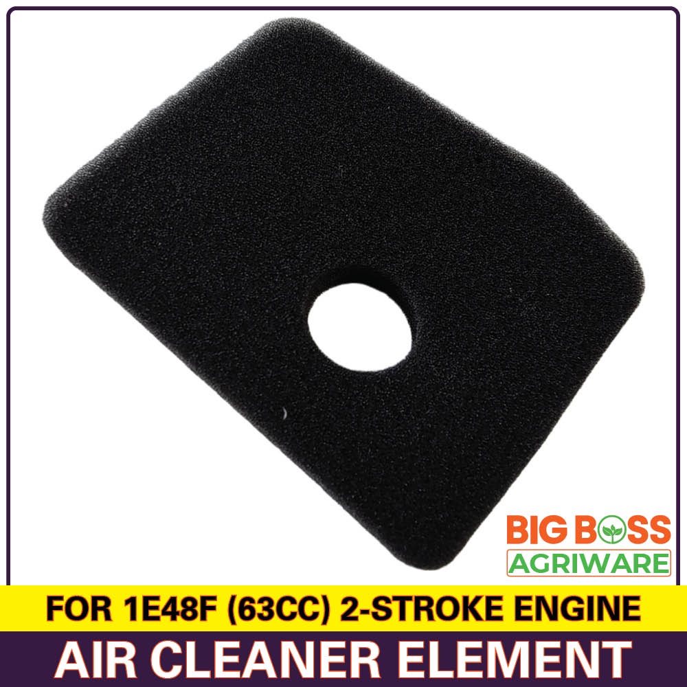 BBA Air Cleaner Filter Element for 63cc / 1E48F 2-Stroke Engine Earth ...