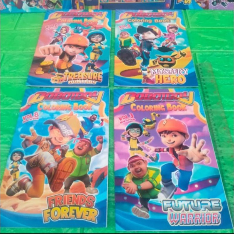Coloring Book Boboi Coloring Book 16x24 Color Boboiboy Galaxy Picture ...