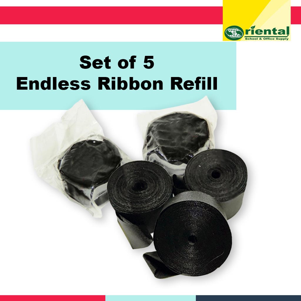 Set of 5 Endless Ribbon Refill / Sold 5 pcs per Set / Generic Ribbon ...
