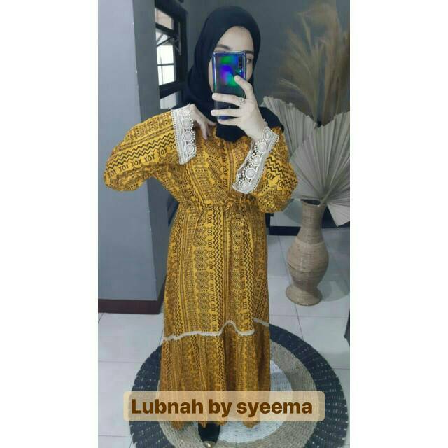 Arabic Negligee Lubnah By Syeema Original | Shopee Philippines