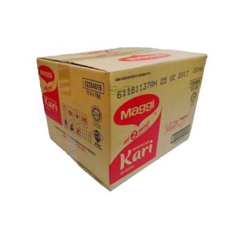 (NEW STOCK) Maggi Kari Spicy Instant Noodles 1 Box | Shopee Philippines