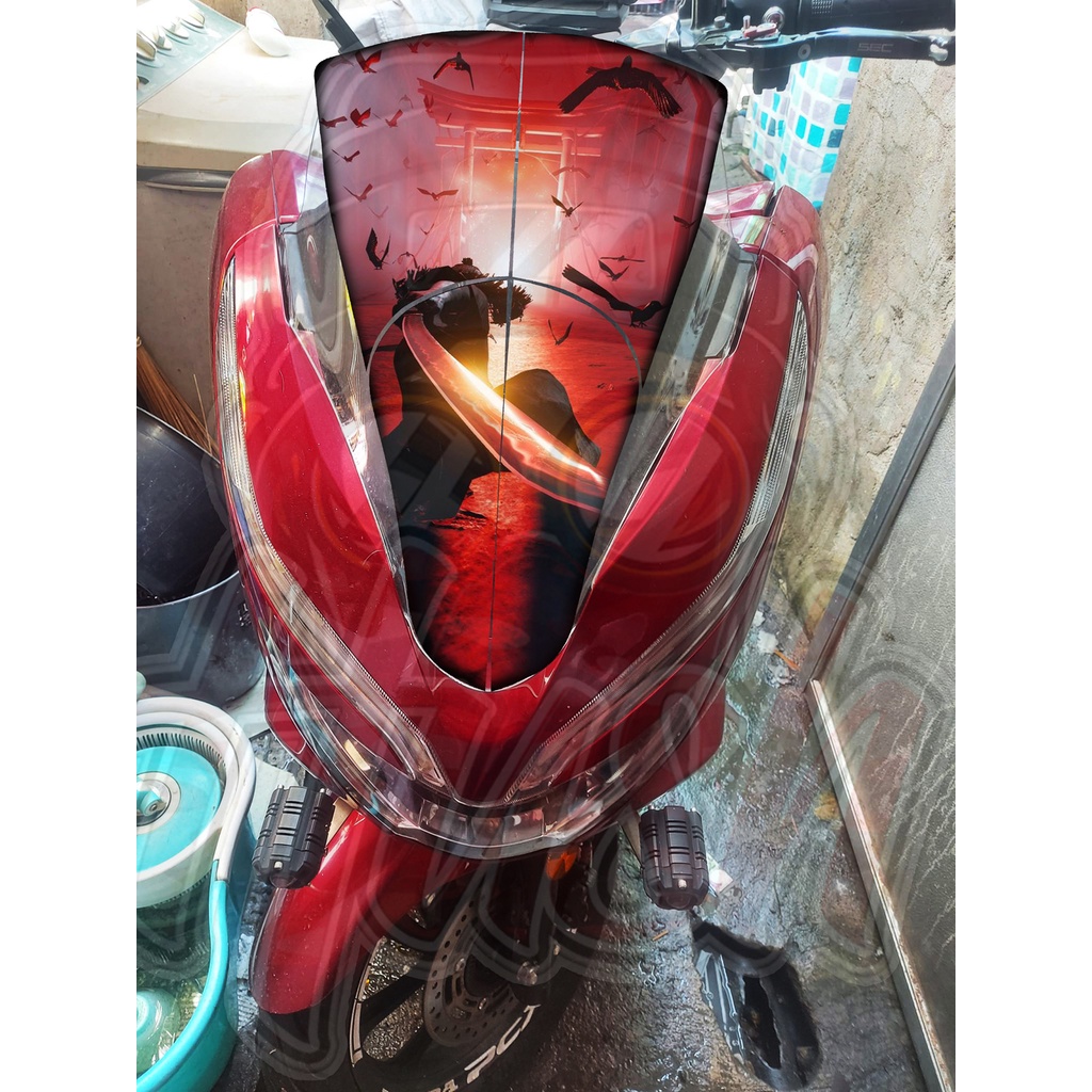 PCX visor sticker with free 2 stickers | Shopee Philippines