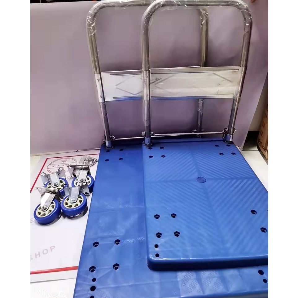 150kg-300kg handtruck trolley foldable push cart | Shopee Philippines