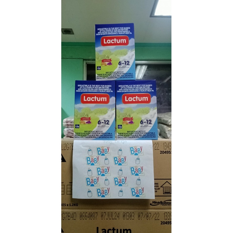 Lactum 0-6 Months Old Plain 1.2kg | Shopee Philippines