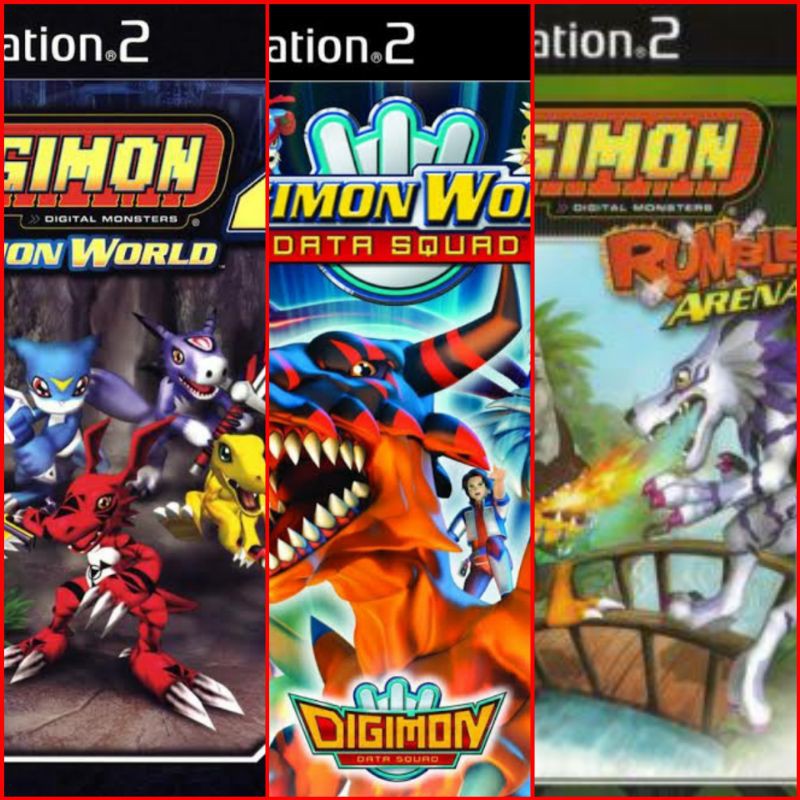 PS2 PlayStation 2 Games Digimon Series (Read Description) | Shopee ...