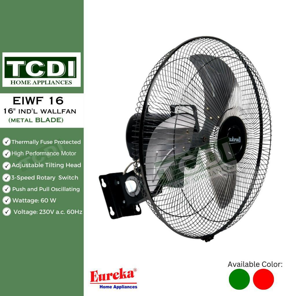 EUREKA Wall Fan Industrial 18 inch and16 inch (EIWF 16 & EIWF 18 ...