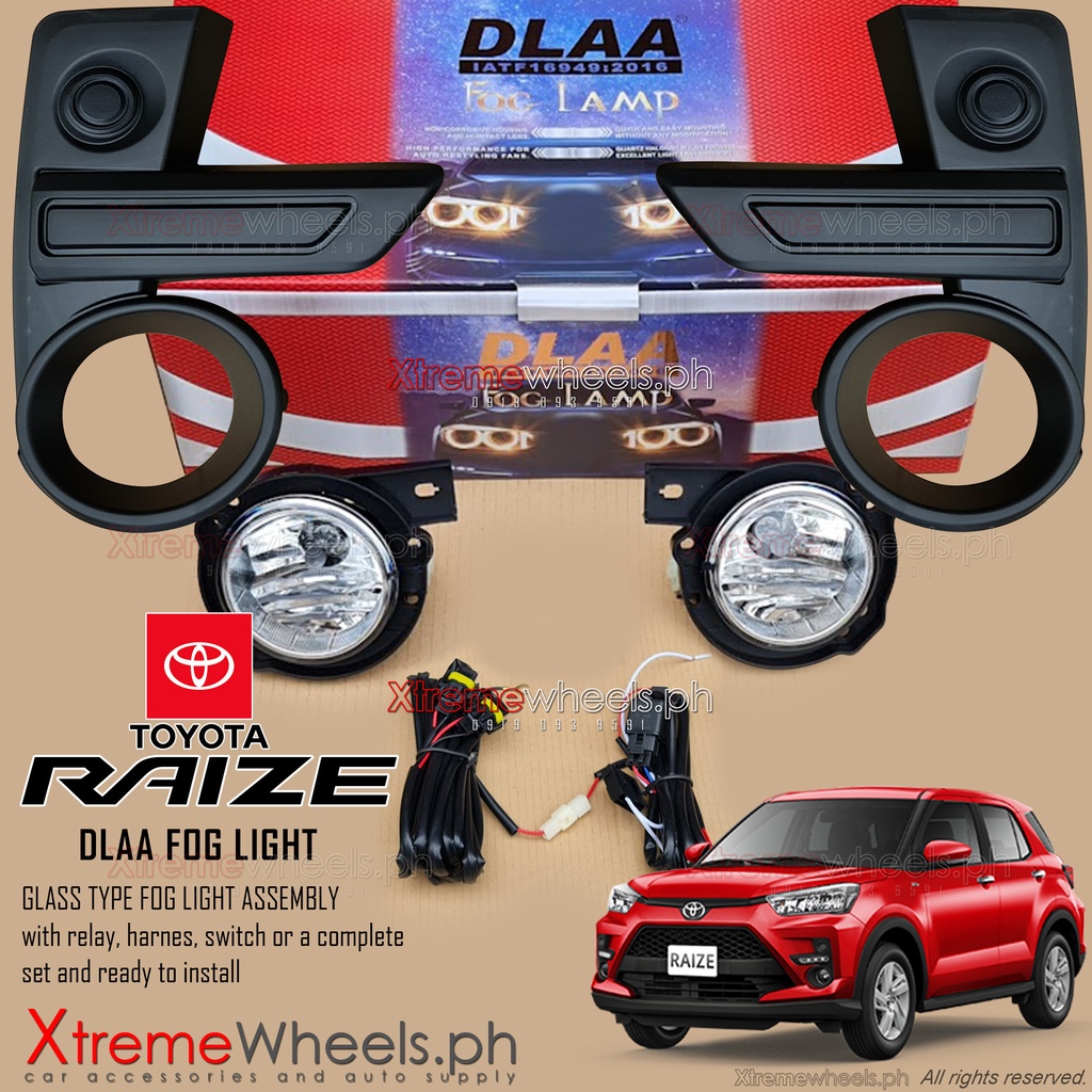 Toyota Raize 2022-2025 Genuine DLAA Fog Light / Foglights Assembly ( Raize accessories ...