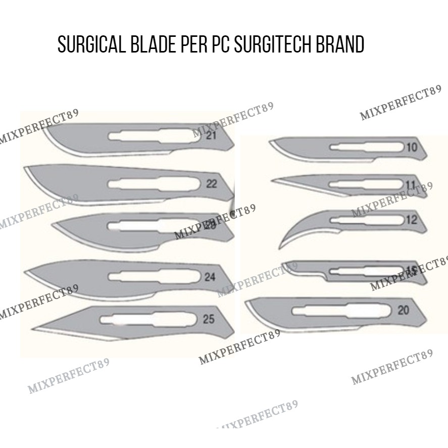 Surgitech Surgical Blade (By Pc) | Shopee Philippines