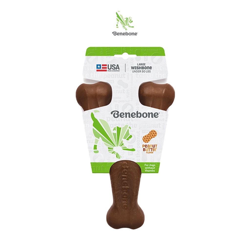 Benebone Toy Wishbone Dog Chew Peanut Butter Flavor | Shopee Philippines