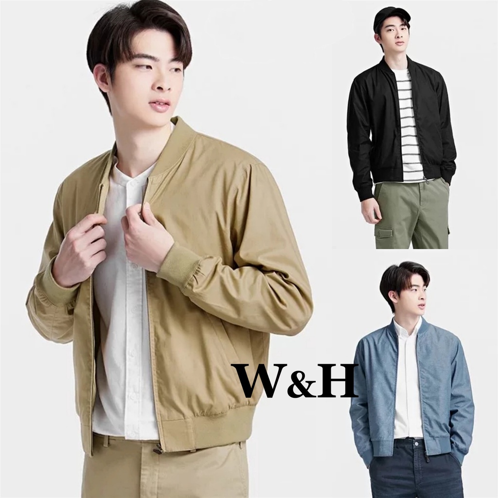 W&HUILISHI M-XLsize 6colour High Quality Bomber Jacket Fashion Casual ...