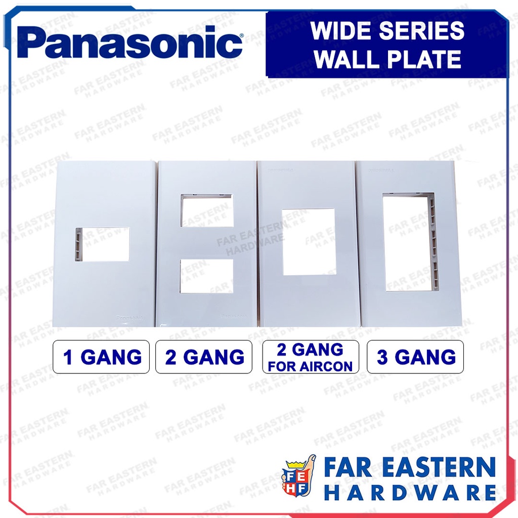 PANASONIC Wide Series Wall Plate | Shopee Philippines