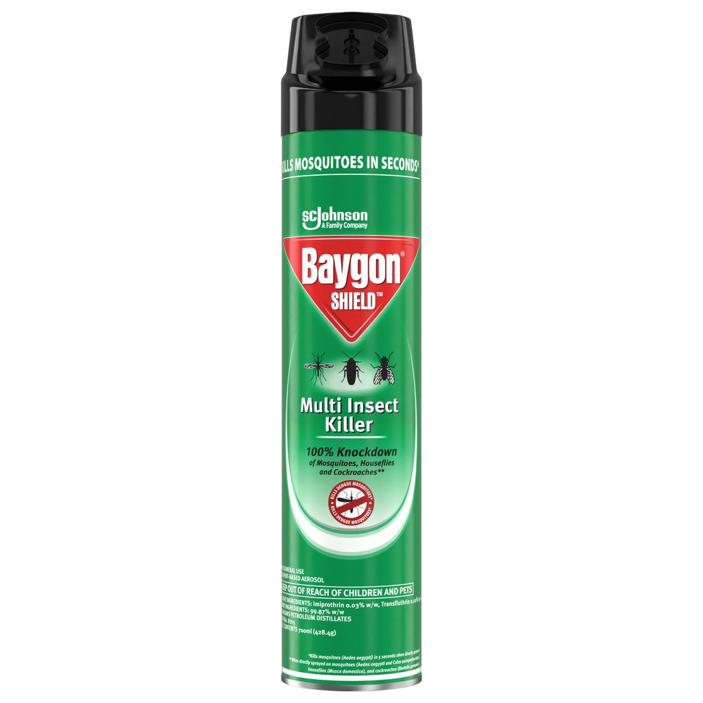 Baygon Shield Defense Multi-Insect Killer - 700 ml | Shopee Philippines