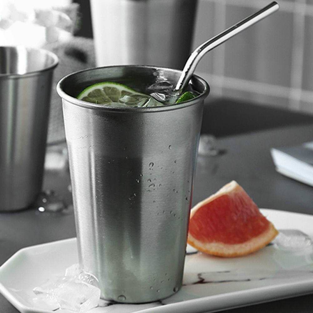 Stainless Steel baso Mugs Drinking Coffee/Beer Cups （1PCS) | Shopee ...