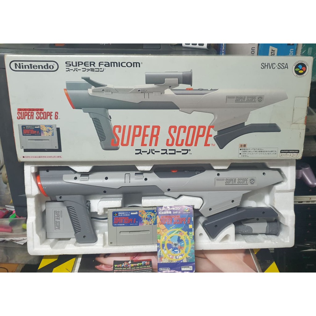 Super Famicom (SFC) Super Scope 6 Boxed Complete | Shopee Philippines