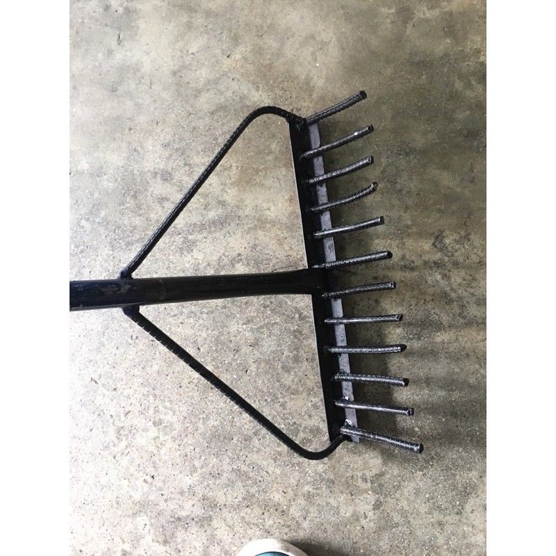 high quality metal rake/kalaykay available! 95cm at 120cm long handle ...