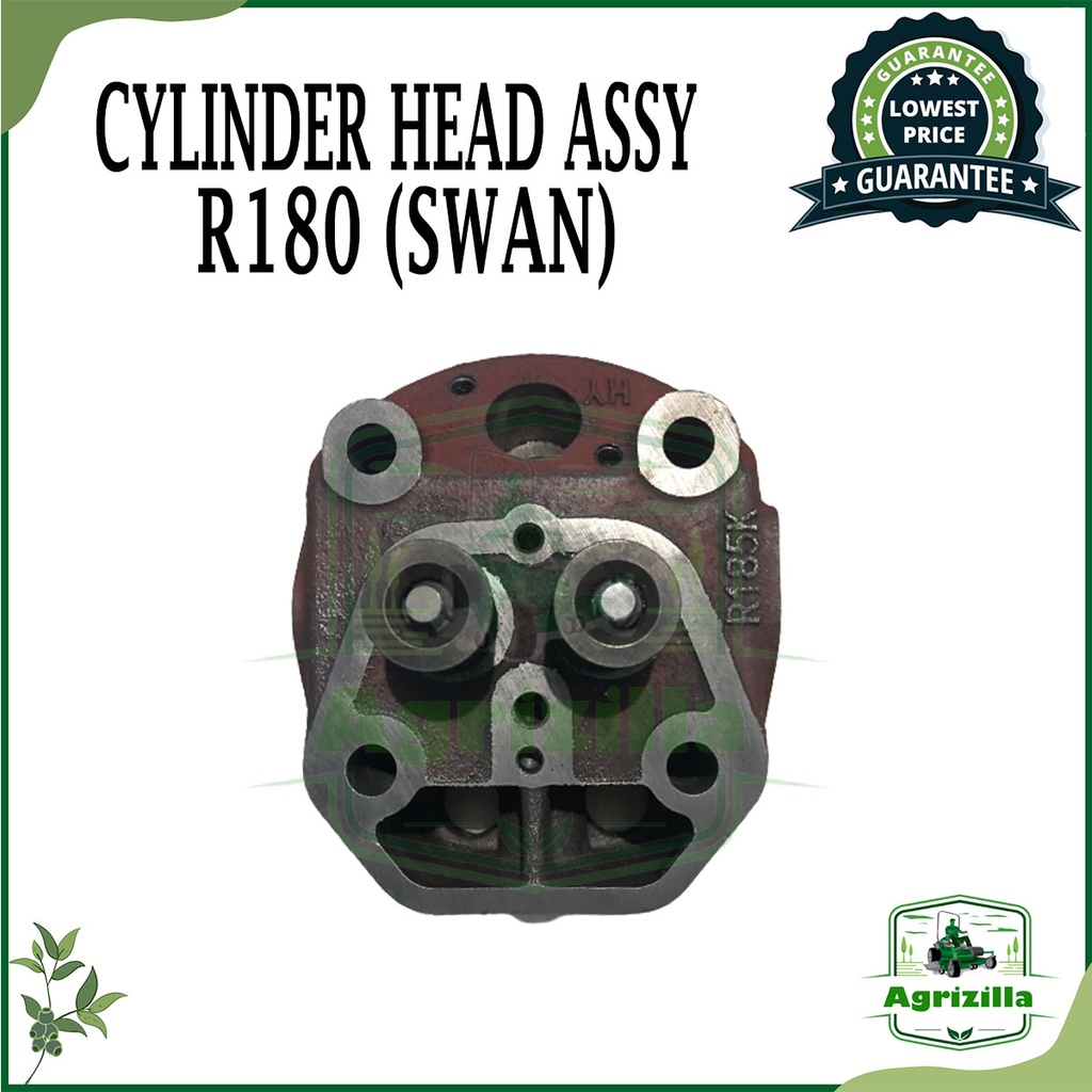 Cylinder Head Assy SWAN R180 Water Cooled Diesel Engine | Shopee ...