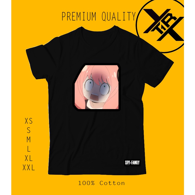 Spy X Family Netflix Series Anya Forger Cute Shocked and Scared Design ...