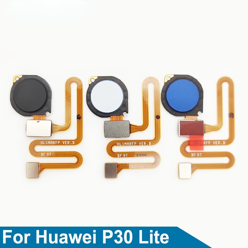 Home Button For Huawei P30 Lite / Nova 4e Touch ID Fingerprint Sensor ...