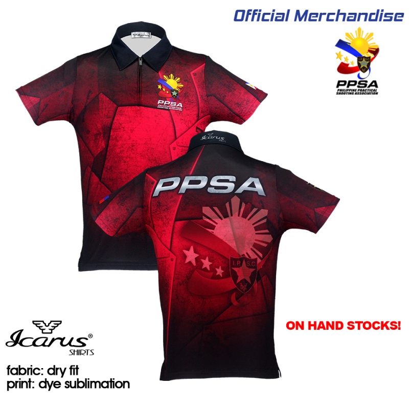 PPSA Jersey Polo Shirts Dry Fit Shirt Full Sublimation (Red) | Shopee ...