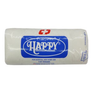 Happy Absorbent Cotton for Hospital and Home Use 10g/ 40g/ 80g/ 150g ...