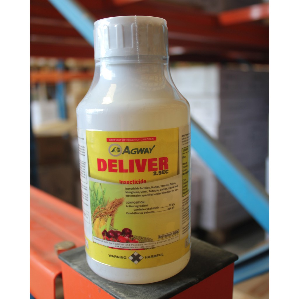DELIVER 2.5EC 500ml (Lambda-cyhalothrin) | Shopee Philippines
