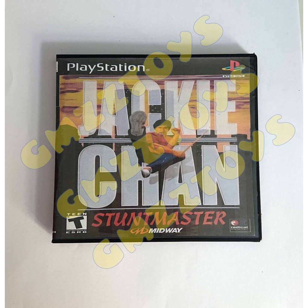 Ps1 Jackie Chan The Stuntmaster Game Cassette | Shopee Philippines