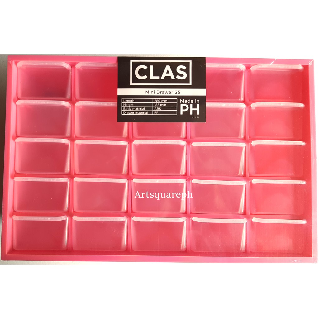 Clas 25 Mini Drawer Lifestyle Storage Organizer for small items and ...