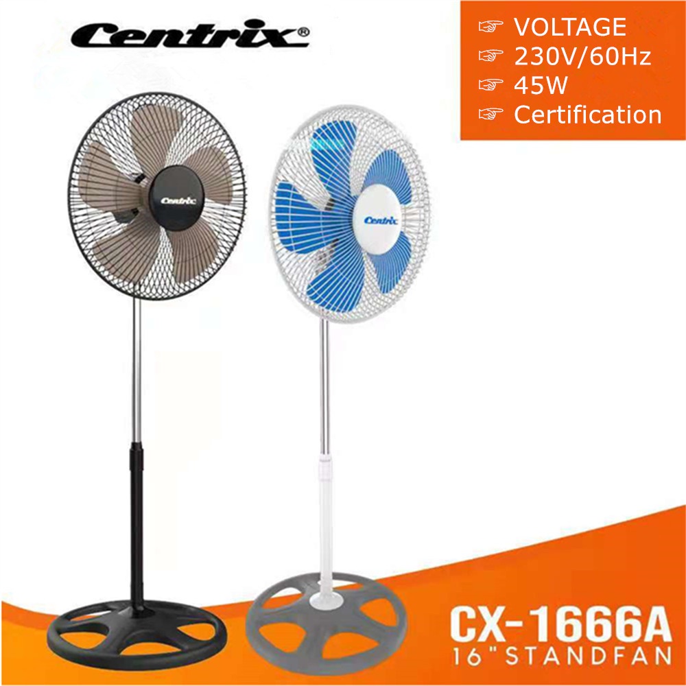 Centeix 45W Floor fan Original genuine CX-1666A 16" With Three Speed ...