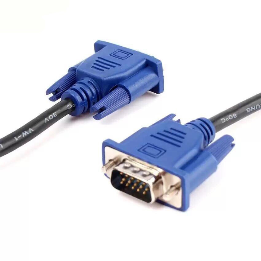 VGA - VGA Cable Computer Cable ( 1.5m / 3m / 5m / 15m ) | Shopee ...
