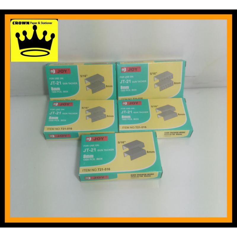 1box JOY GUN TACKER WIRE JT21-5/16" (8mm) | Shopee Philippines