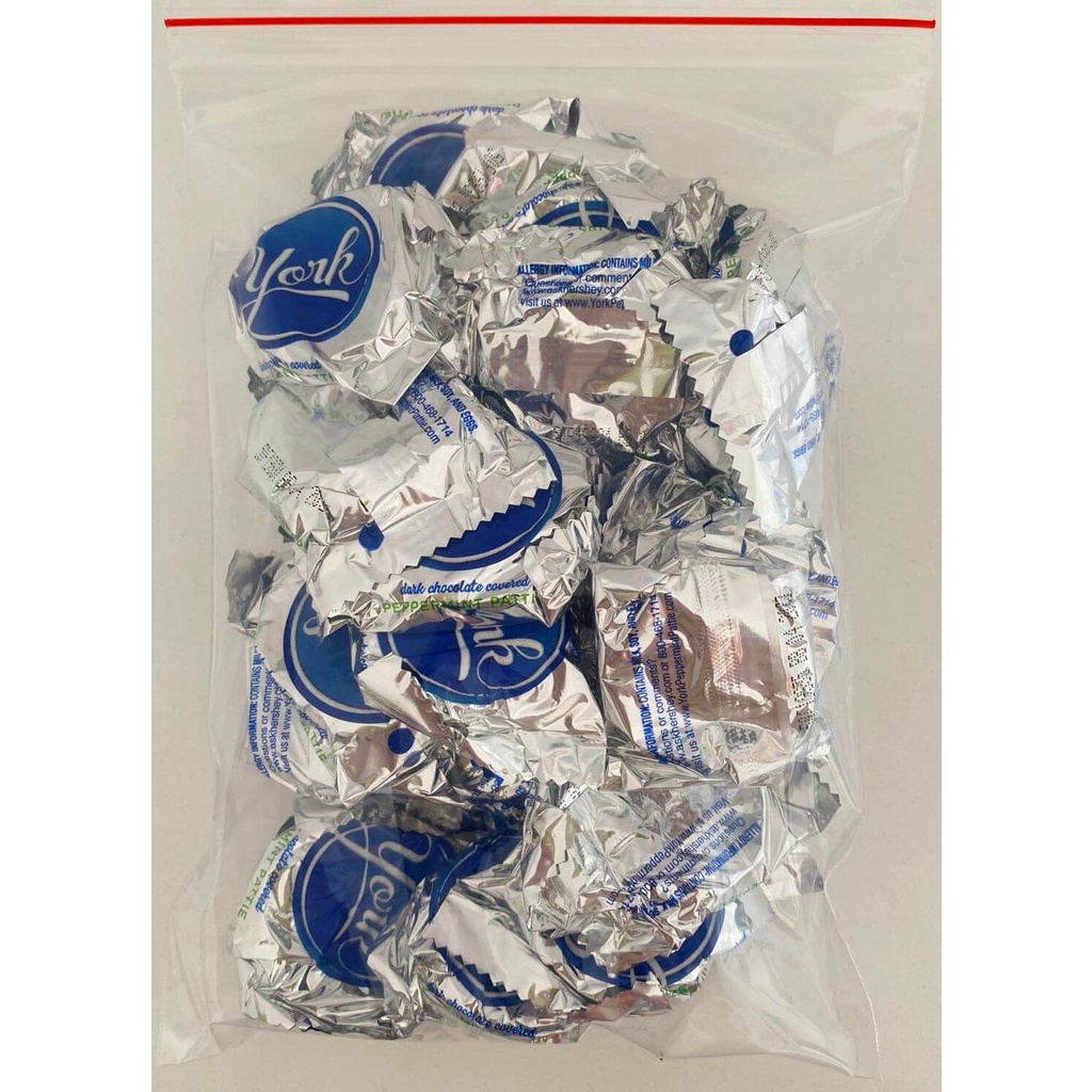 Combo 25 YORK MINT COATED Dark Chocolate Dark Chocolate Peppermint ...