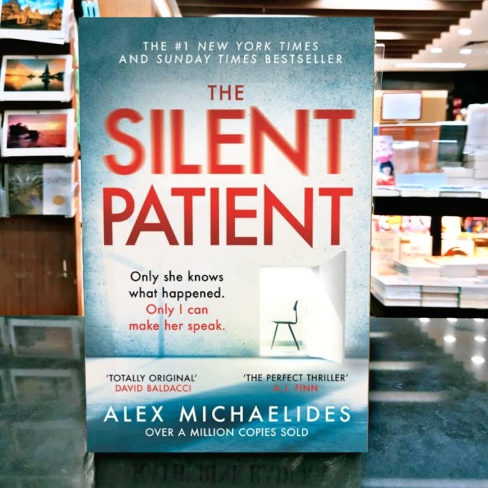 Original import novel: Michaelides- Silent Patient /UK | Shopee Philippines