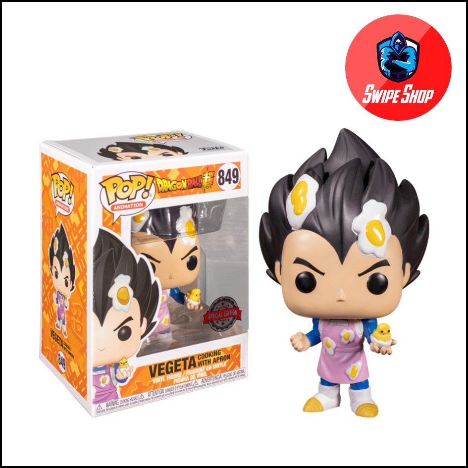 Funko Pop Vegeta Cooking with Apron Dragon Ball Exclusive | Shopee ...